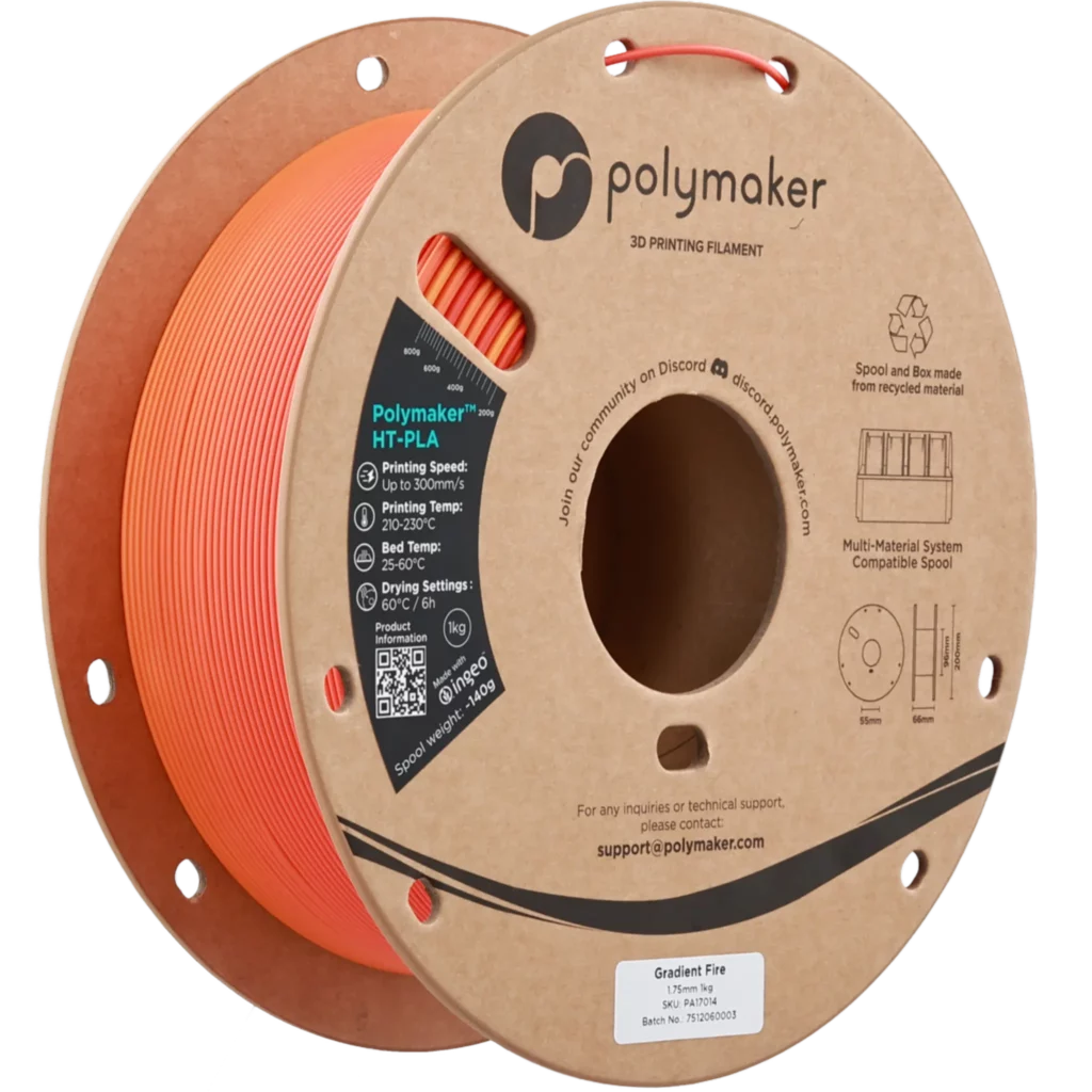 Polymaker HT-PLA Gradient 3D filament - STRATUM3D AS